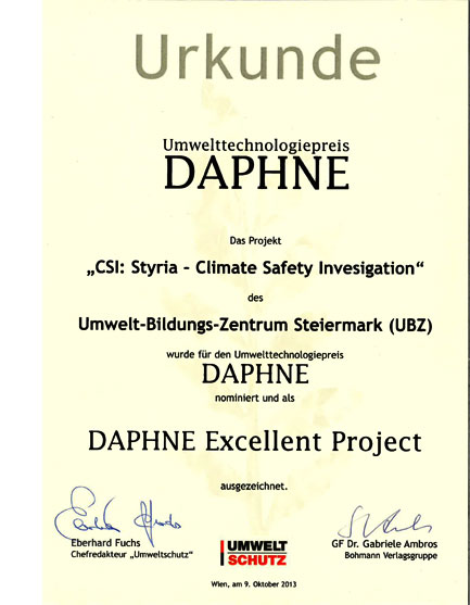 DAPHNE Excellent Project - UBZ DAPHNE Excellent Project - UBZ